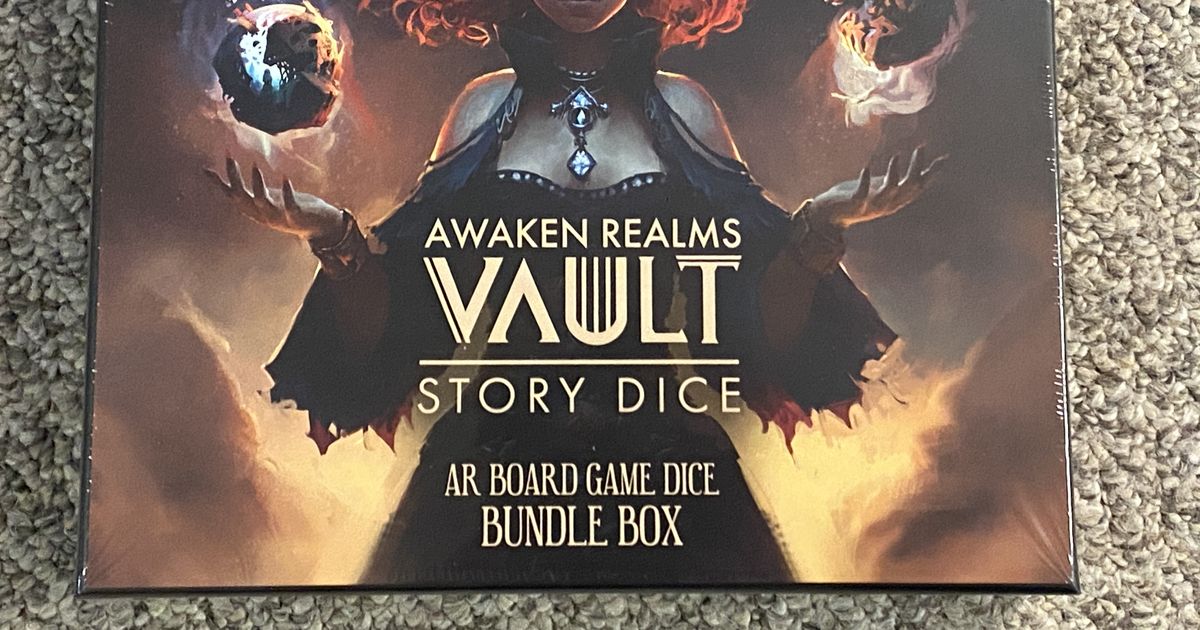 Awaken Realms Vault: Story Dice – AR Board Game Dice Bundle Box | Board ...