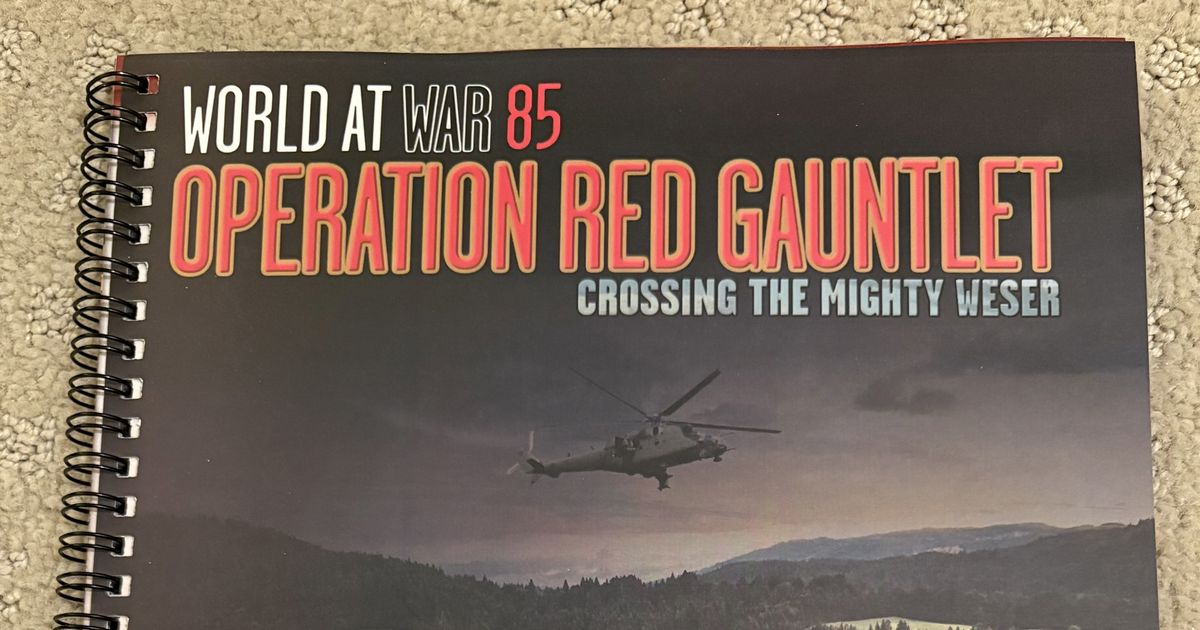 World at War 85: Operation Red Gauntlet | Board Game | BoardGameGeek