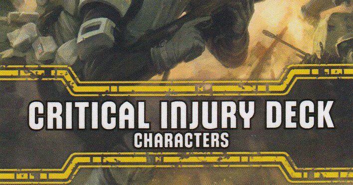 Critical Injury Deck: Characters | RPG Item | RPGGeek