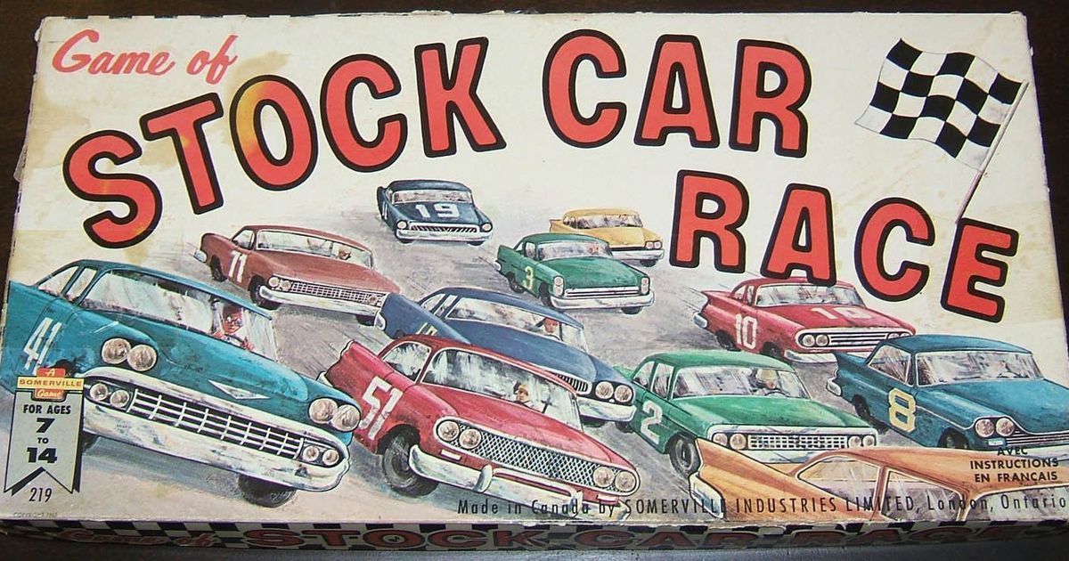 Game of Stock Car Race | Board Game | BoardGameGeek