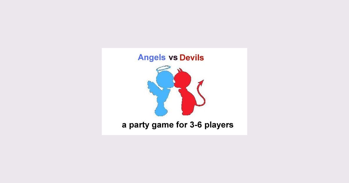 Angels Vs Devils Board Game Boardgamegeek