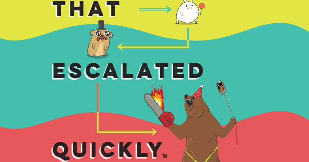 That Escalated Quickly Mini | Board Game | BoardGameGeek