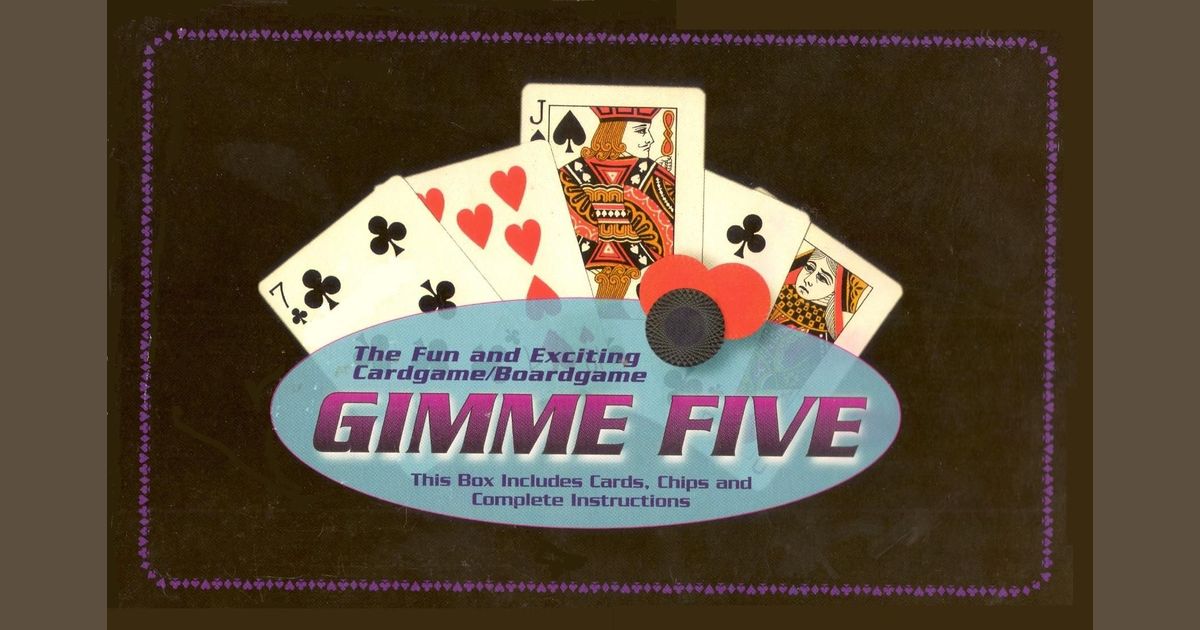 Gimme Five (1992) Instructions Needed | Gimme Five