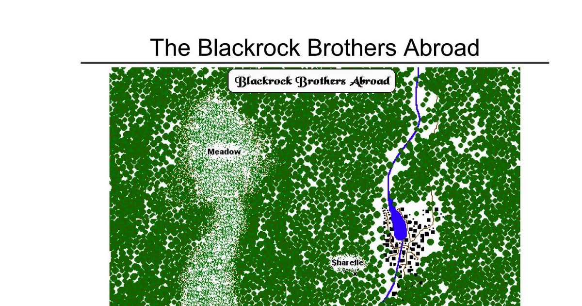The Blackrock Brothers Abroad | RPG Item | RPGGeek