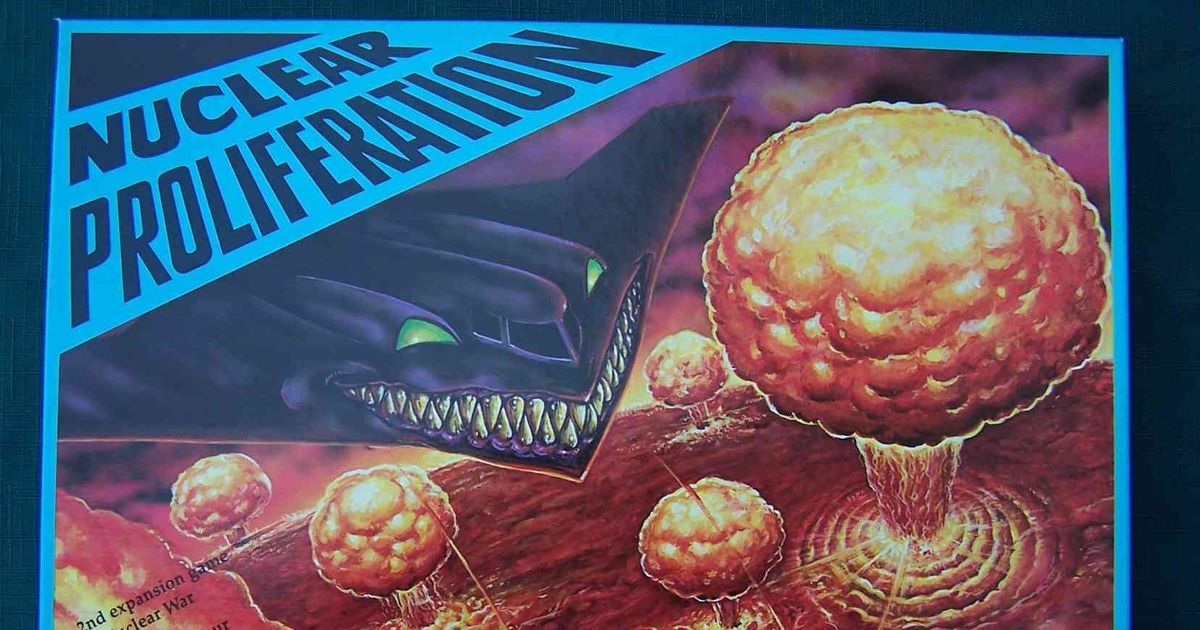 Nuclear Proliferation | Board Game | BoardGameGeek