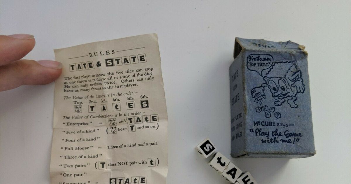 Tate and State | Board Game | BoardGameGeek