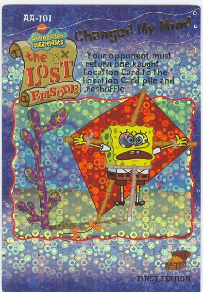 Spongebob The Card Episode