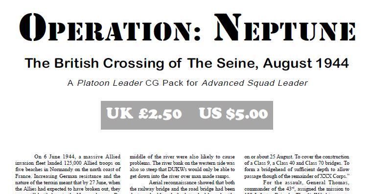 Operation Neptune | Board Game | BoardGameGeek