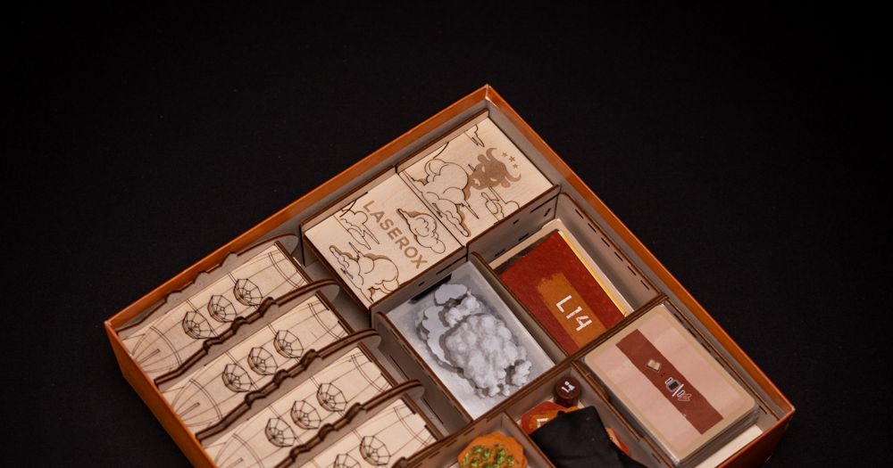 CloudAge: Laserox Organizer | Board Game Accessory | BoardGameGeek