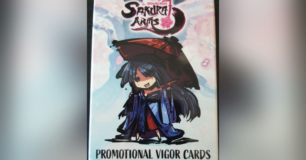 Sakura Arms: Promotional Vigor Cards | Board Game Accessory | BoardGameGeek