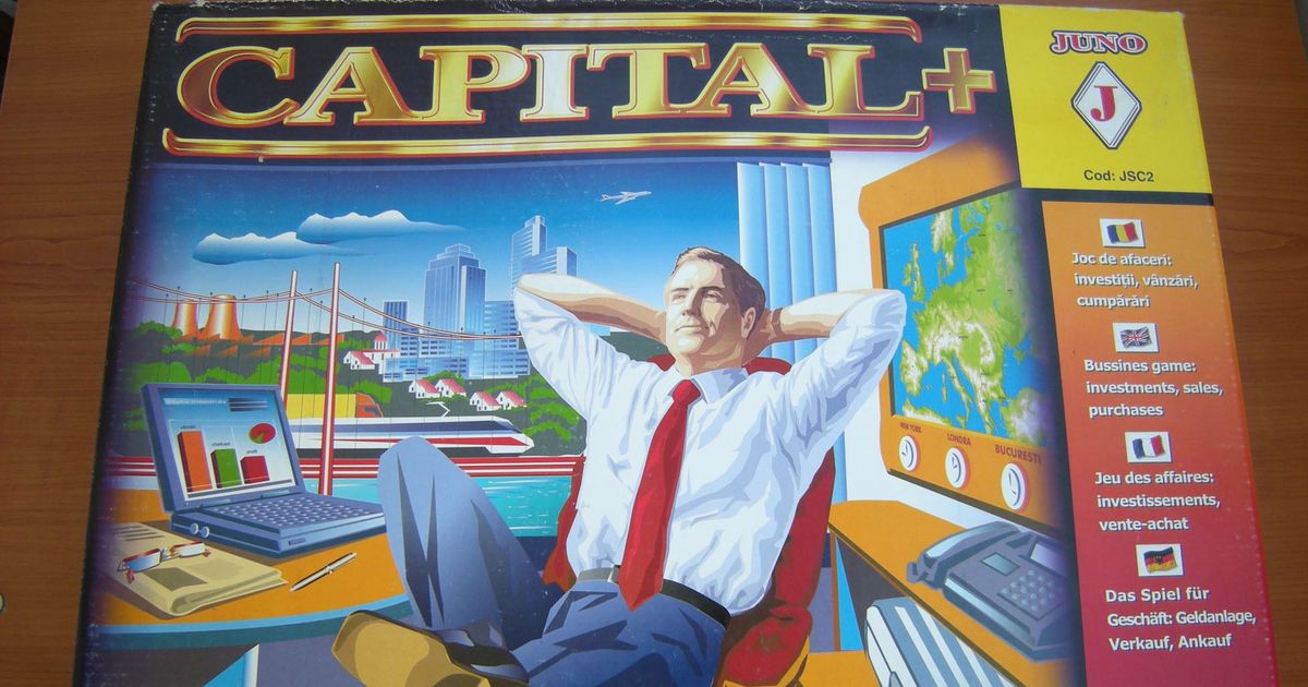CAPITAL+ | Board Game | BoardGameGeek