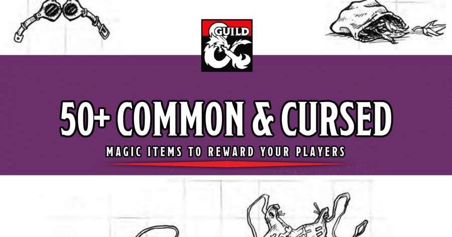 50+ Common & Cursed | RPG Item | RPGGeek