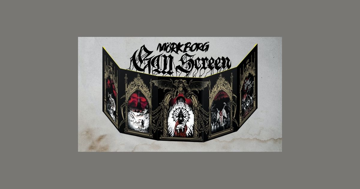 Mork Borg GM Screen | RPG Item | RPGGeek