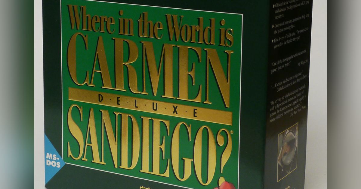 Where in the World is Carmen Sandiego? | Video Game | VideoGameGeek