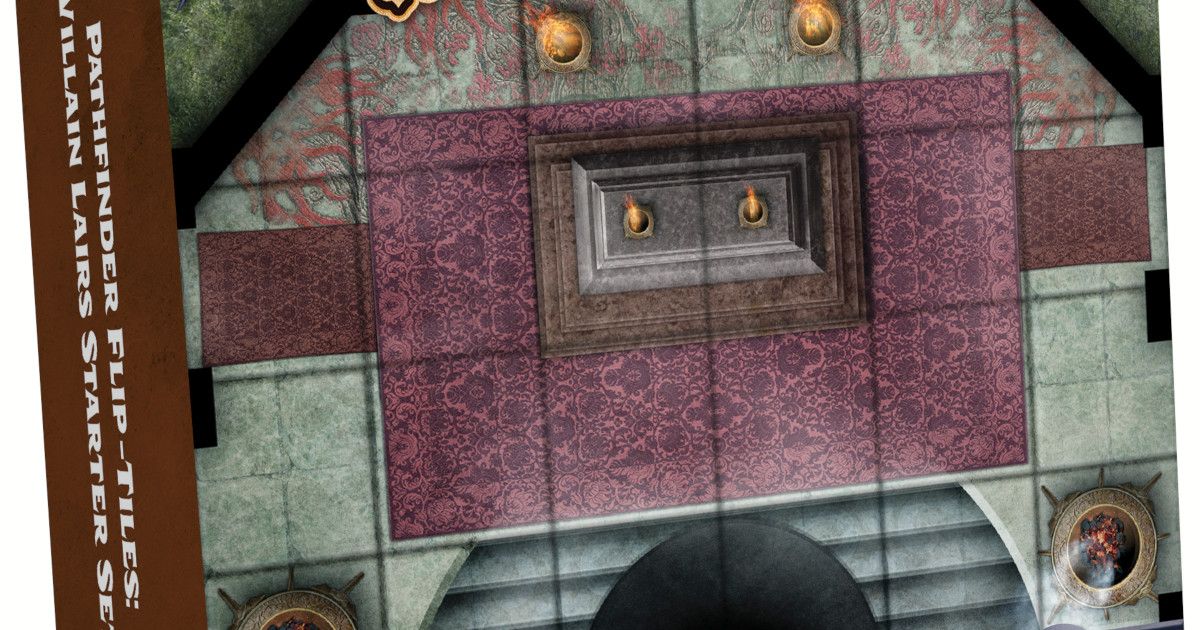 Pathfinder Flip-Tiles: Villain Lairs Starter Set | RPG Item | RPGGeek