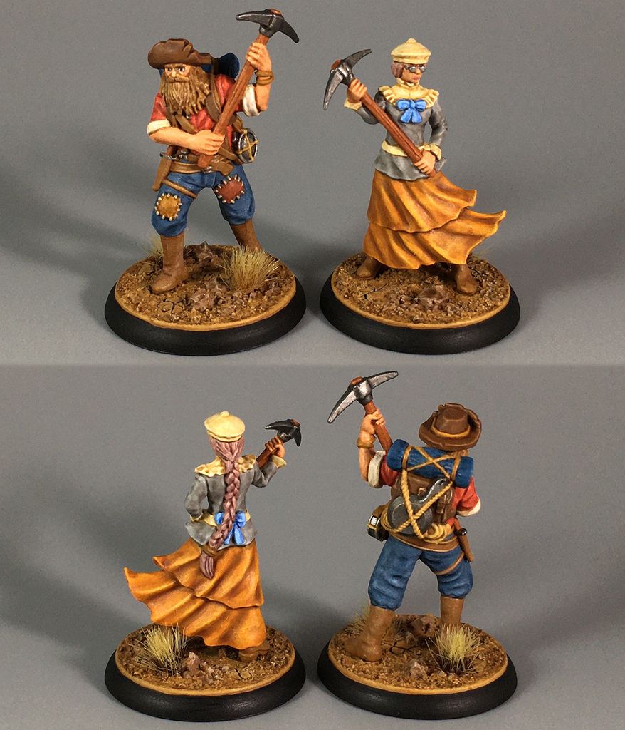 Frontier Doc & Prospector Heroes Painted (Shadows of Brimstone) | Scott ...