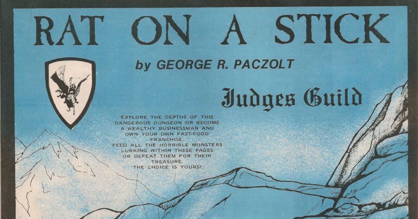 Rat on a Stick | RPG Item | BoardGameGeek