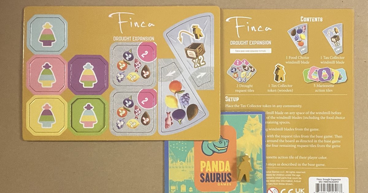 Finca: Drought | Board Game | BoardGameGeek