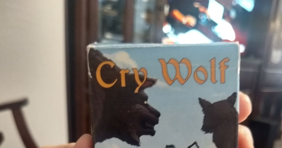 Cry Wolf | Board Game | BoardGameGeek