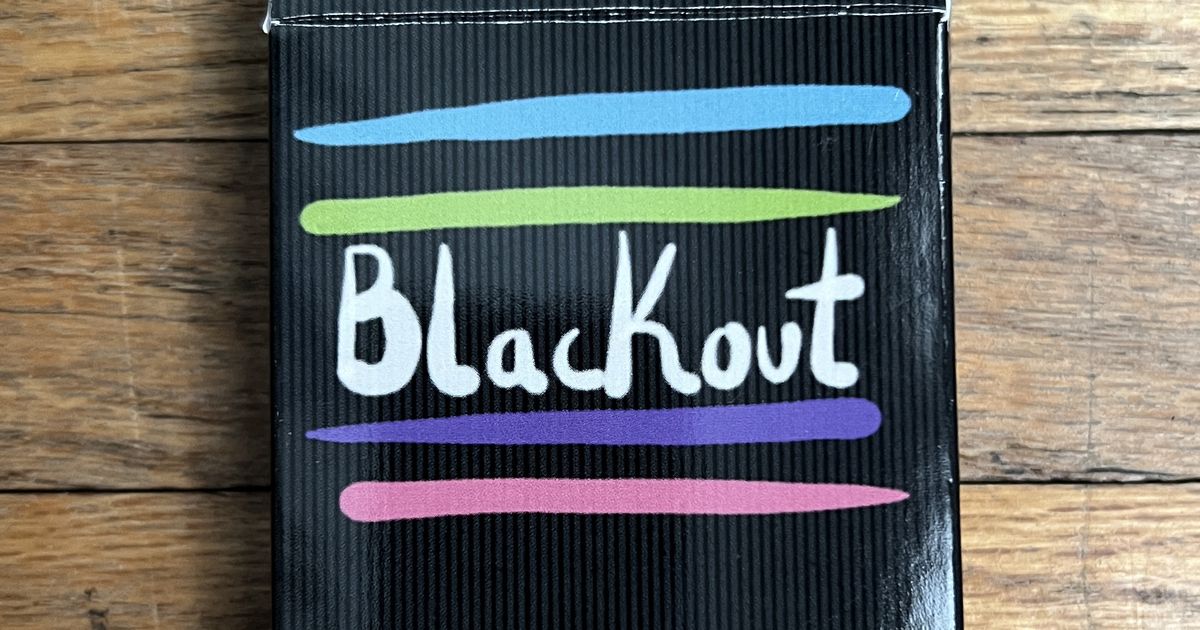 Blackout | Board Game | BoardGameGeek