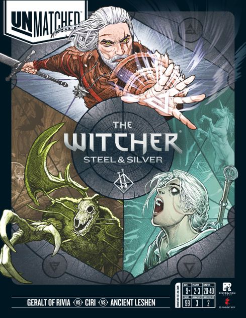 Review - Unmatched: The Witcher - Steel and Silver (Mr. & Ms. Meeple ...