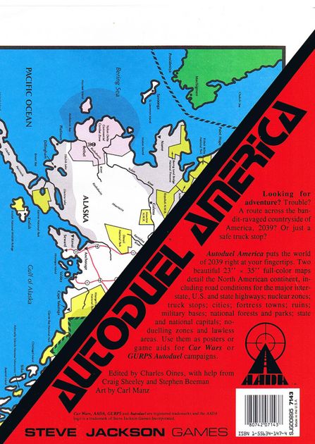 Autoduel America | Board Game | BoardGameGeek