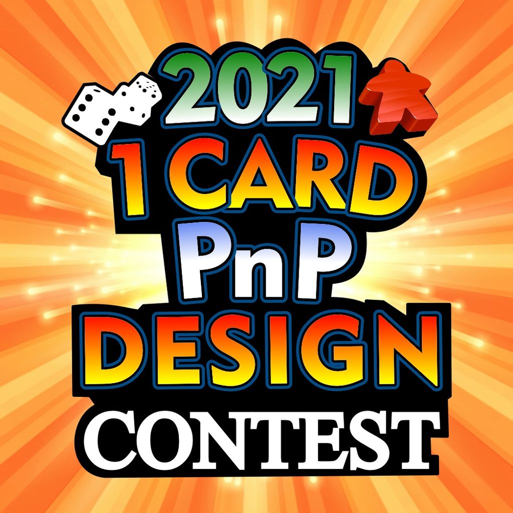 2021 1-Card Print and Play Design Contest