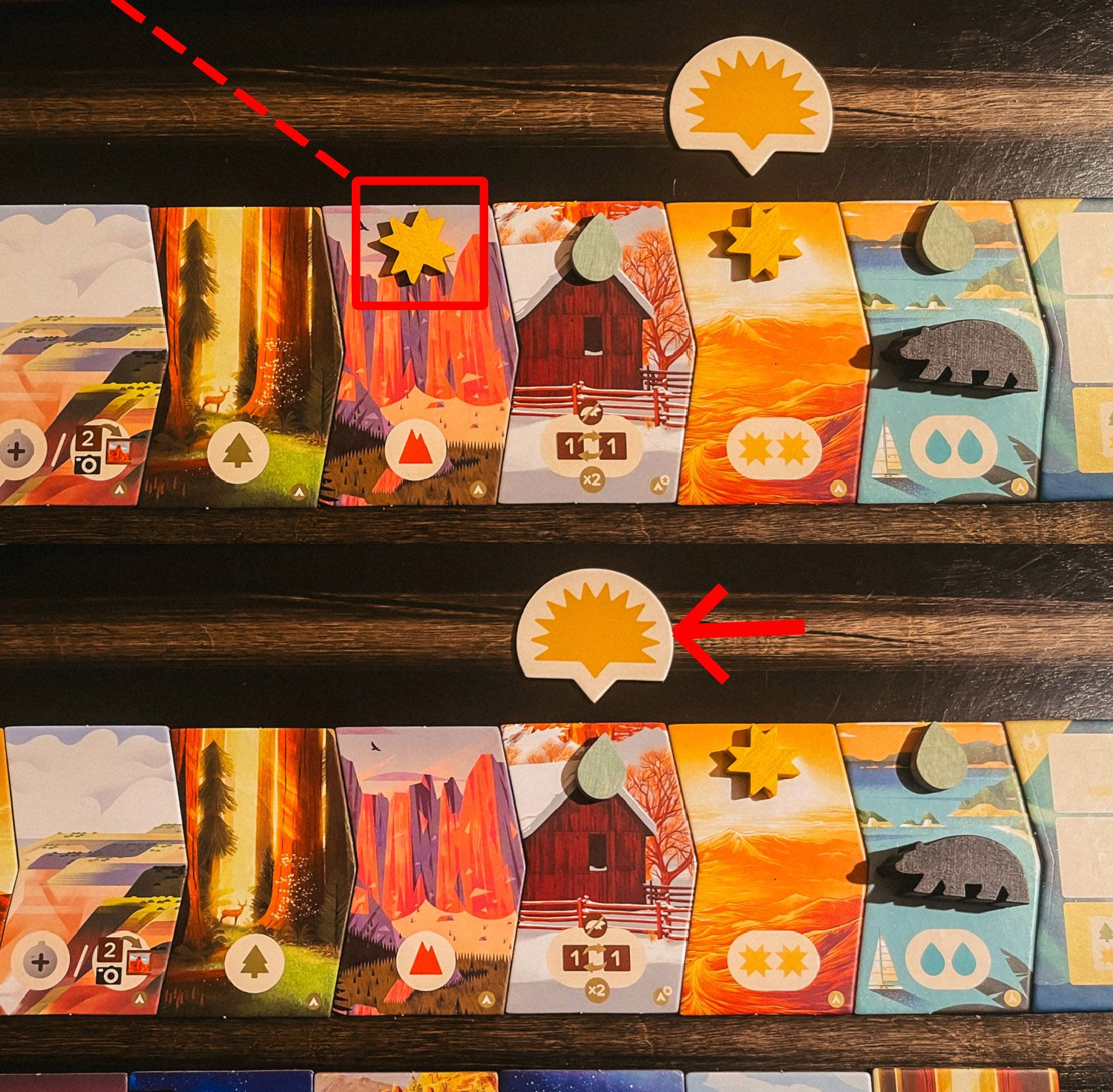 PARKS : Campfire (Expansion using TRAILS and NIGHTFALL) | PARKS