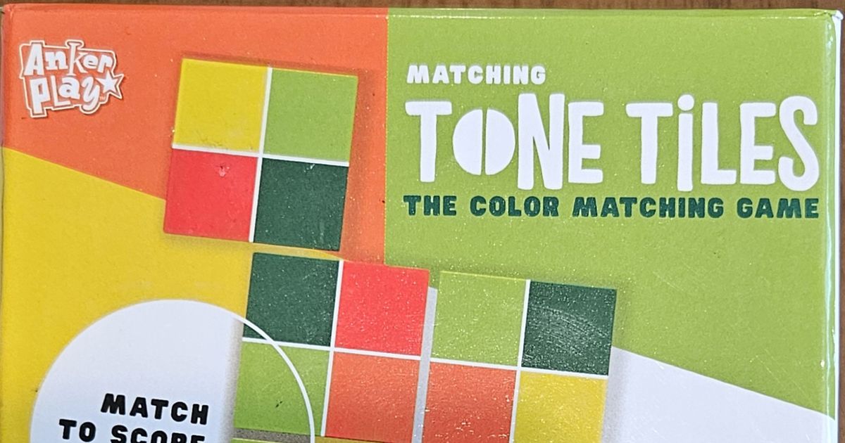 Matching Tone Tiles | Board Game | BoardGameGeek