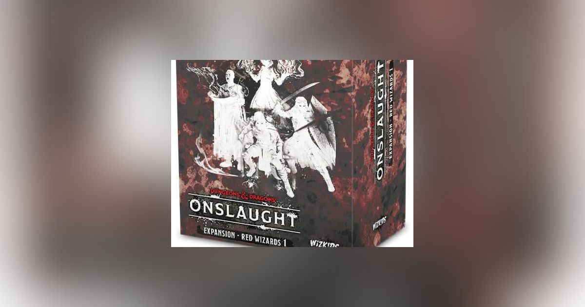 Dungeons & Dragons Onslaught: Expansion – Red Wizards 1 | Board Game ...