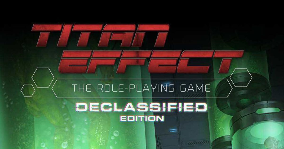 Titan Effect Declassified Edition | RPG Item | RPGGeek