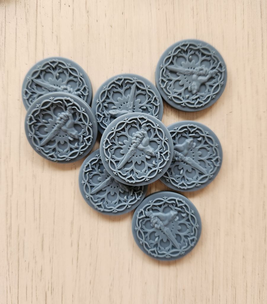 3D Printed Tokens | Kingdom Death: Monster