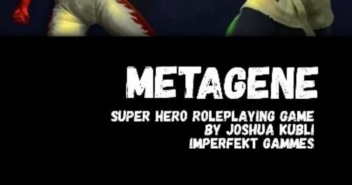 Metagene Super Hero Roleplaying Game (Playtest Edition) | RPG Item ...