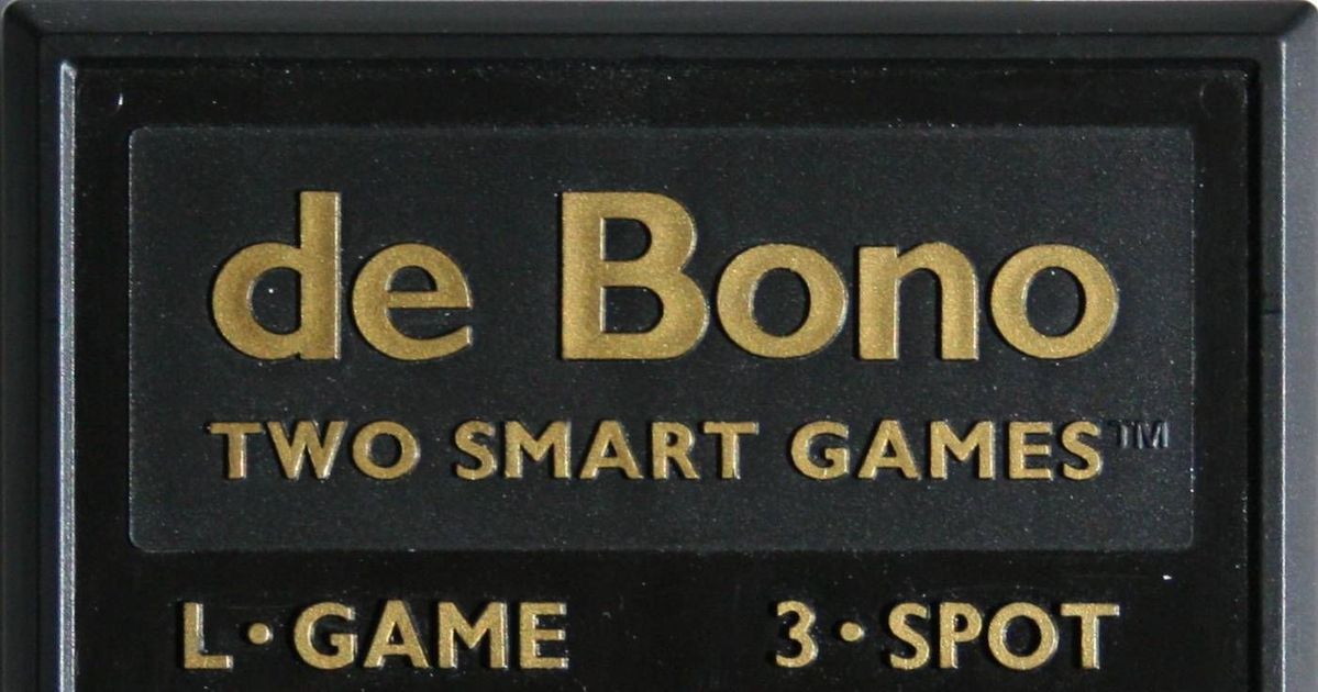 de Bono: Two Smart Games | Board Game | BoardGameGeek