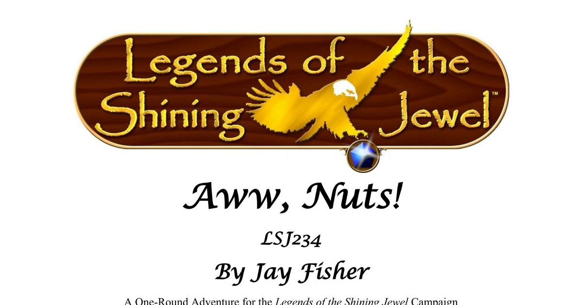 LSJ234: Aww, Nuts! | RPG Item | BoardGameGeek