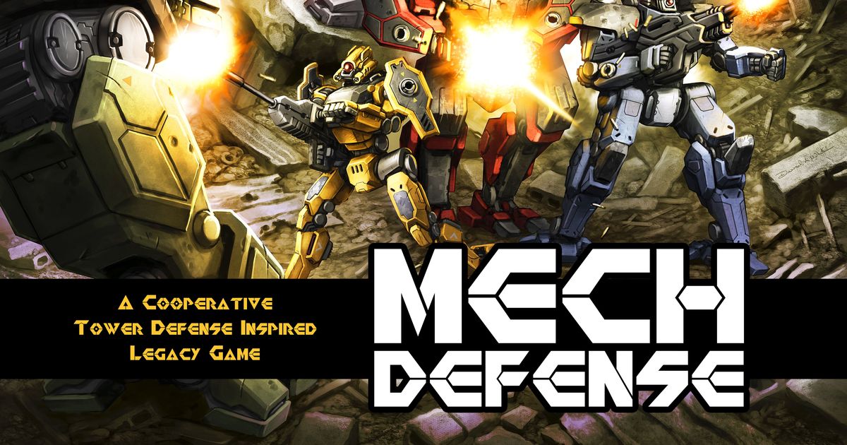 Mech Defense | Board Game | BoardGameGeek