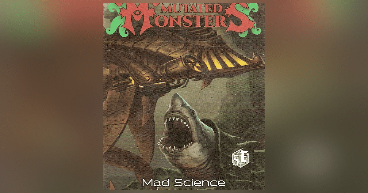 Mutated Monsters: Mad Science | RPG Item | RPGGeek