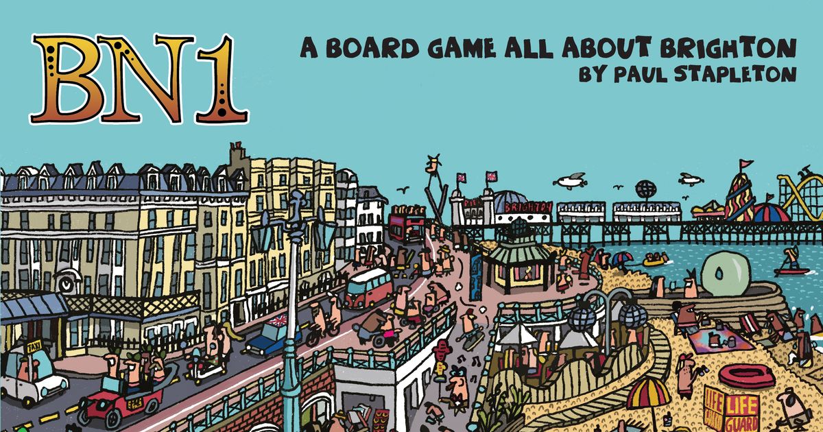 BN1: A Board Game All About Brighton (10th Anniversary Edition) | Board ...