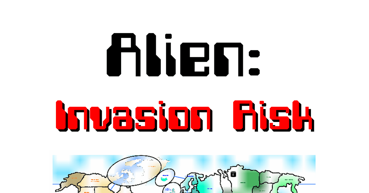 Alien: Invasion Risk | Board Game | BoardGameGeek