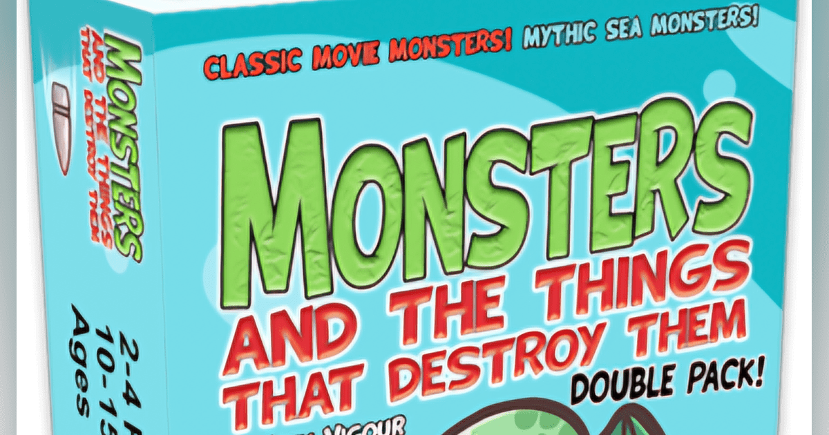 Monsters and the Things That Destroy Them Double Pack | Board Game ...