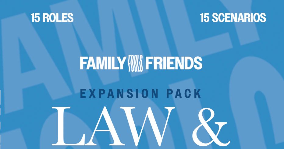 Family Fools & Friends: Law & Order Expansion Pack | Board Game ...
