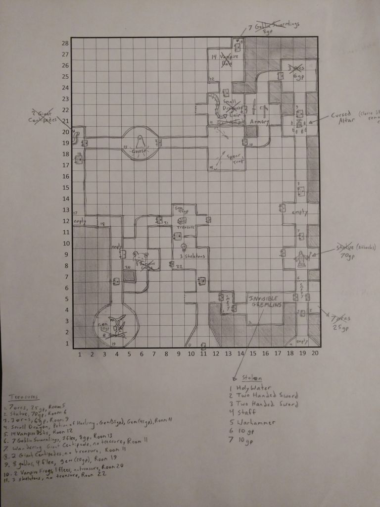 Four Against Darkness Maps