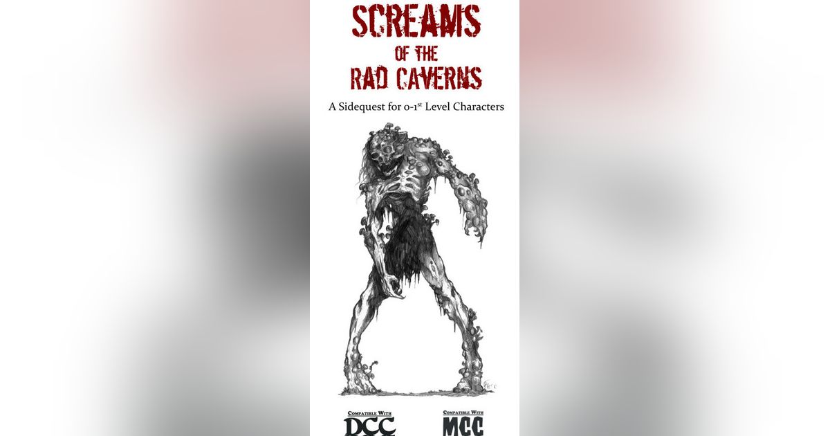 Screams of the Rad Caverns (MCC) | RPG Item | BoardGameGeek