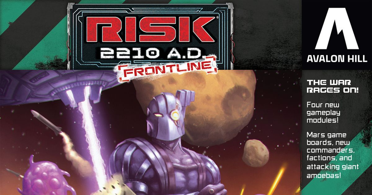 Risk 2210 A.D.: Frontline | Board Game | BoardGameGeek