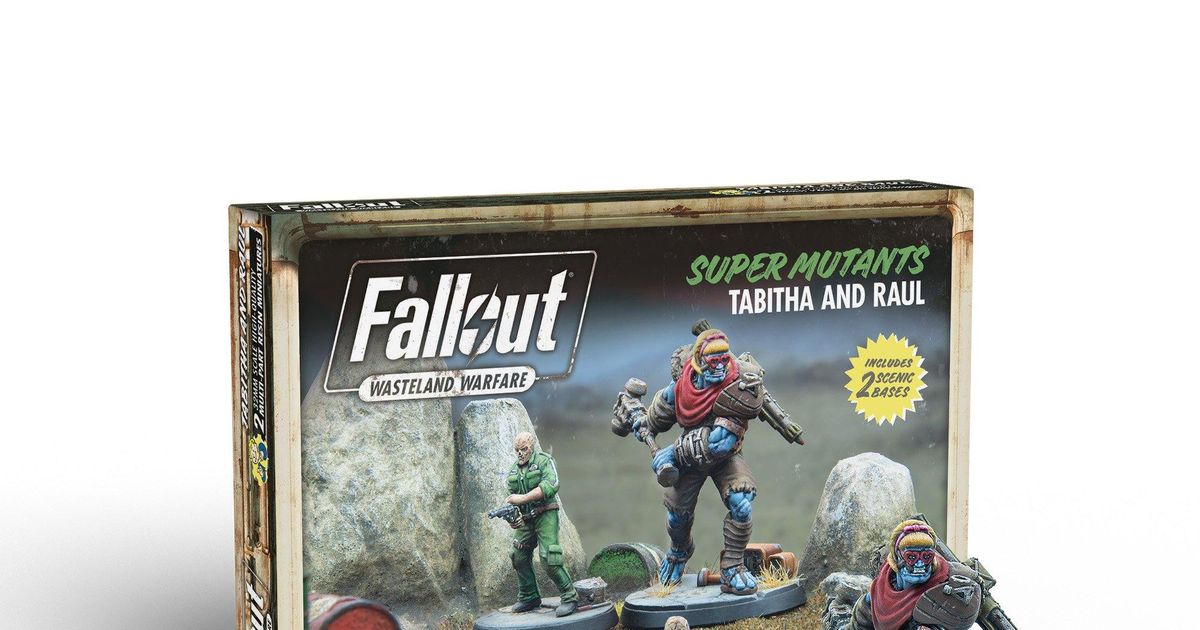 Fallout: Wasteland Warfare – Supermutants: Tabitha and Raul | Board ...