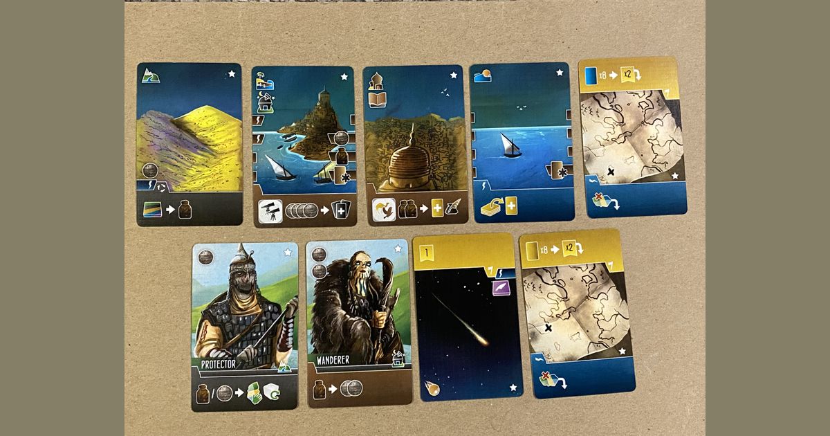 Comet card | Wayfarers of the South Tigris: Kickstarter Promo Cards