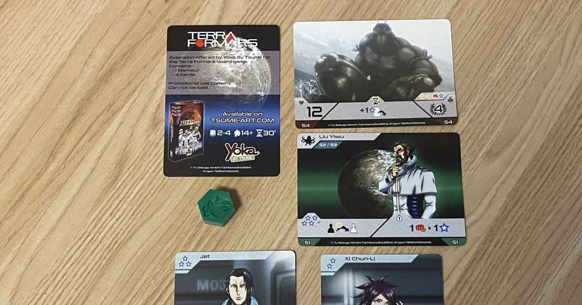 Terra Formars: Extension | Board Game | BoardGameGeek