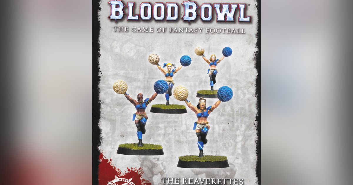 Blood Bowl (2016 edition): The Reaverettes – Human Cheerleading Squad ...