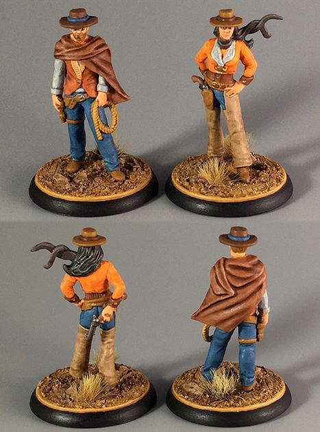 Drifter Heroes Painted (Shadows of Brimstone) | Scott's Corner
