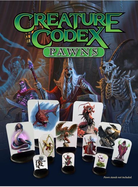 Creature Codex Pawns | RPG Item | RPGGeek